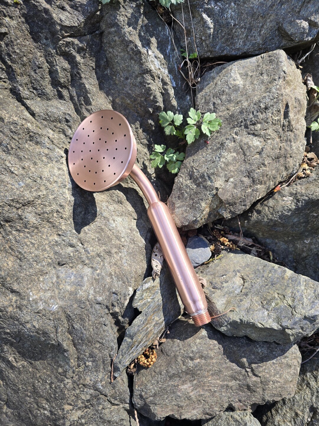 Copper Handheld Shower , Handheld Shower With Hose Flexible ...