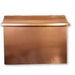 Large Flush Mount Copper Mailbox Wall Mount Mailbox Solid Copper ...