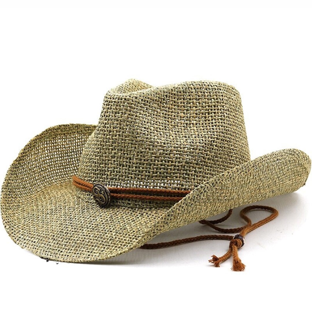 Simple Cowboy Sun Hat Outdoor Outing Shading Knight Hats - Etsy