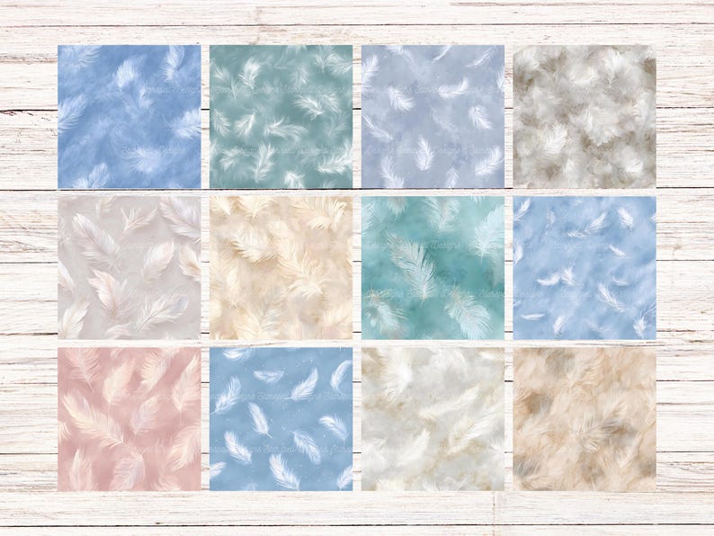 Junk Journal Pages Digital Victorian Florals | Feather Parchment ...