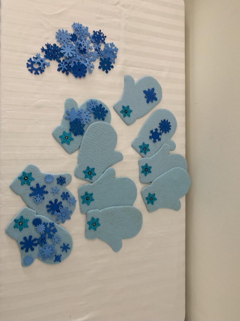 Mittens Counting Activity, Preschool, Home School, Learning Center ...