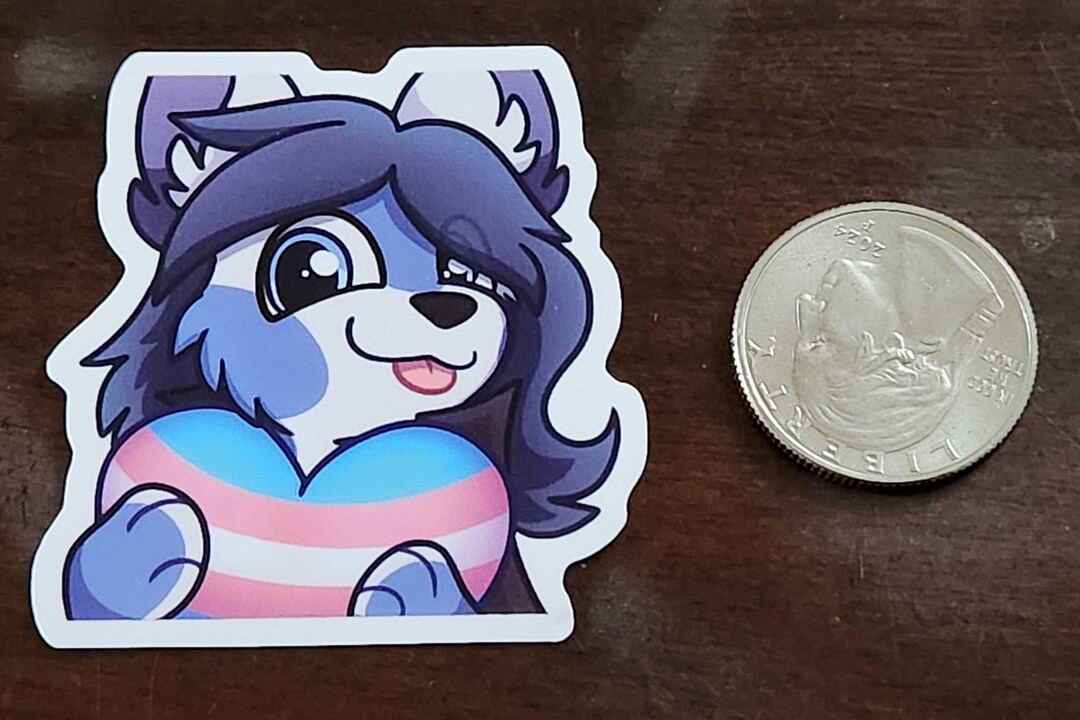 Zoe Heart Sticker - Etsy