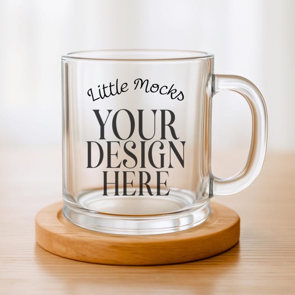 Glass Mug - Etsy