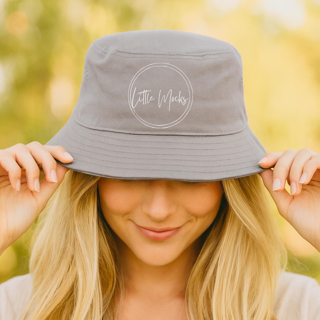 Storm Bucket Hat Mockup: AS Colour AS1117 Bucket Dad Cap, Fishing Hat ...