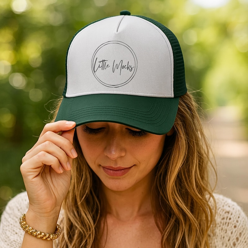 Trucker Hat Hunter Green - Etsy