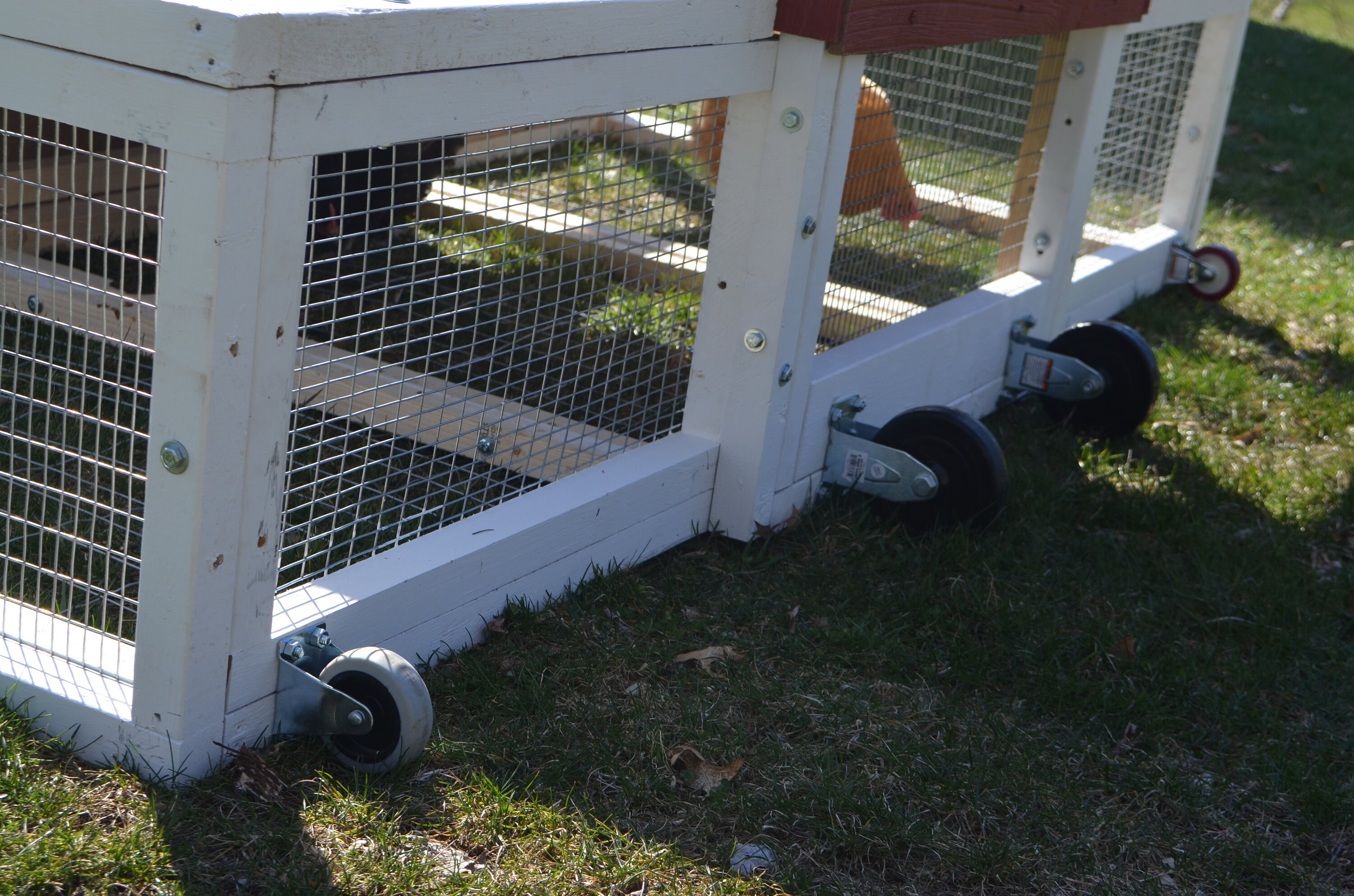 Amish Made Chicken Coop / Chicken Tractor 6 7 Birds - Etsy