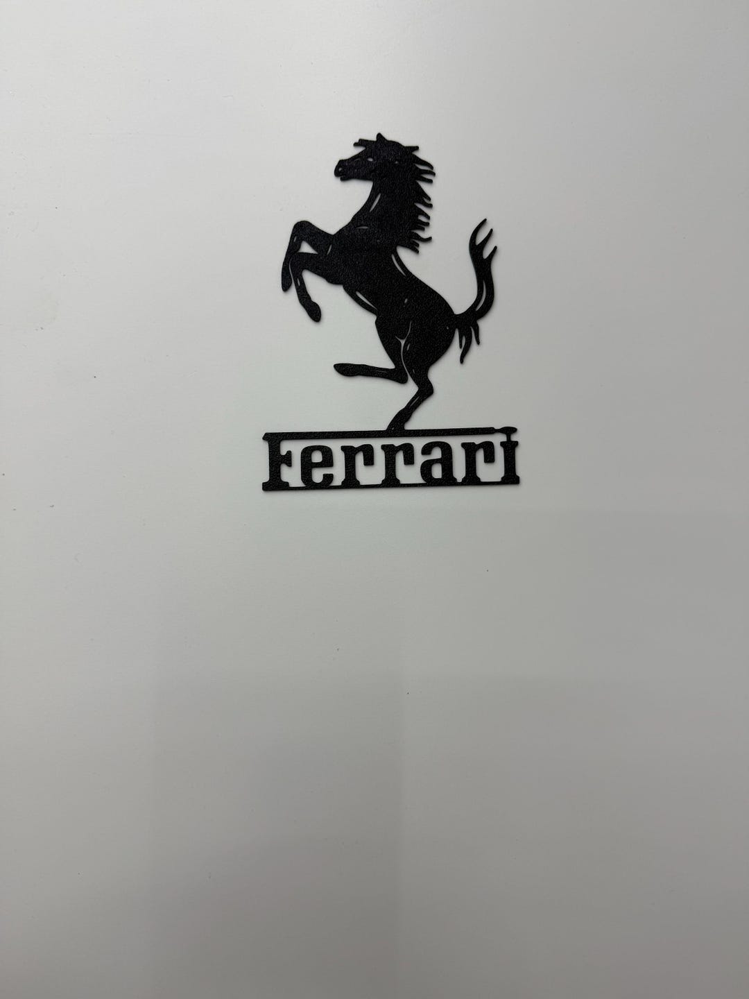 Ferrari Logo Wall Art - Etsy
