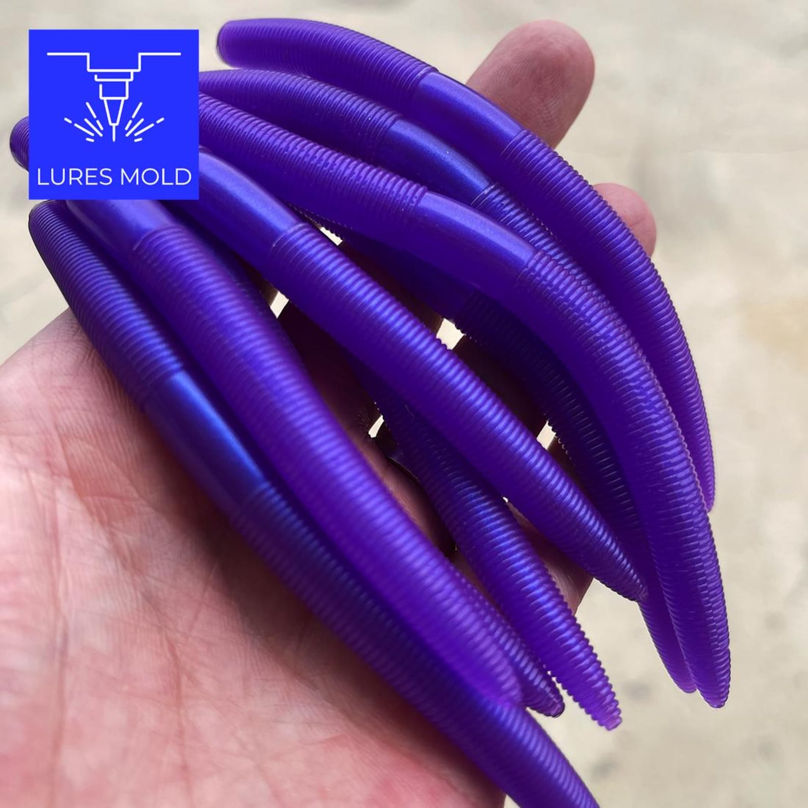 Bait DIY Fishing Mold Soft Plastisol Stick Bait K024 5inch - Etsy