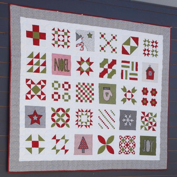 Christmas Quilt Kit - Etsy