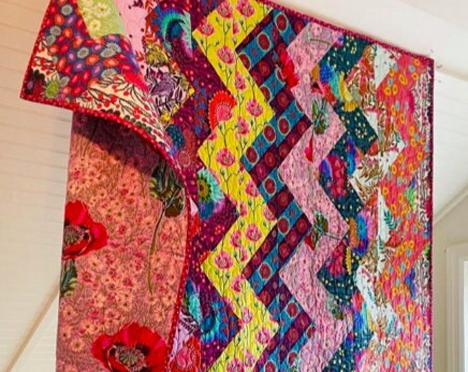 Folk Dance Quilt DIGITAL DOWNLOAD PATTERN by Anna Marie Horner - Etsy