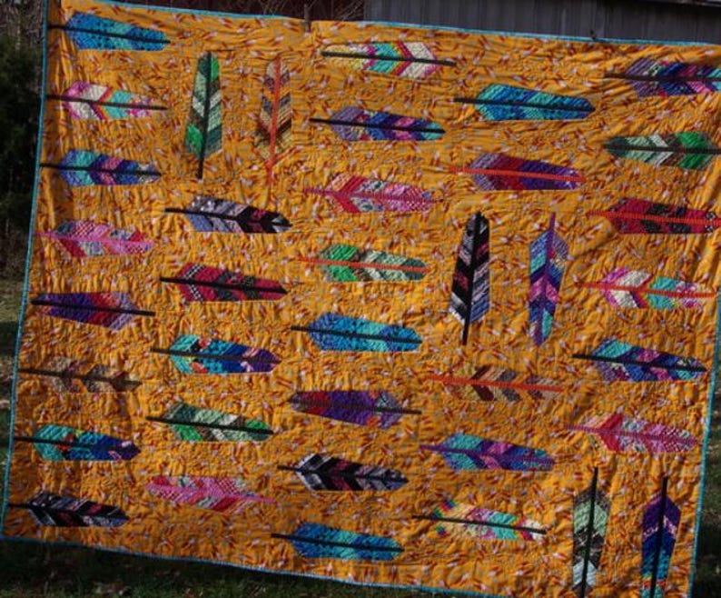 Anna Maria Horner's Feathered Bed Quilt DIGITAL DOWNLOAD PATTERN - Etsy