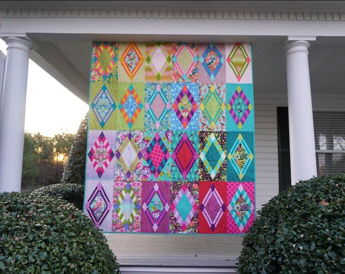 Tula Pink's Rise and Shine Quilt Kit Featuring Moon Garden Collective ...