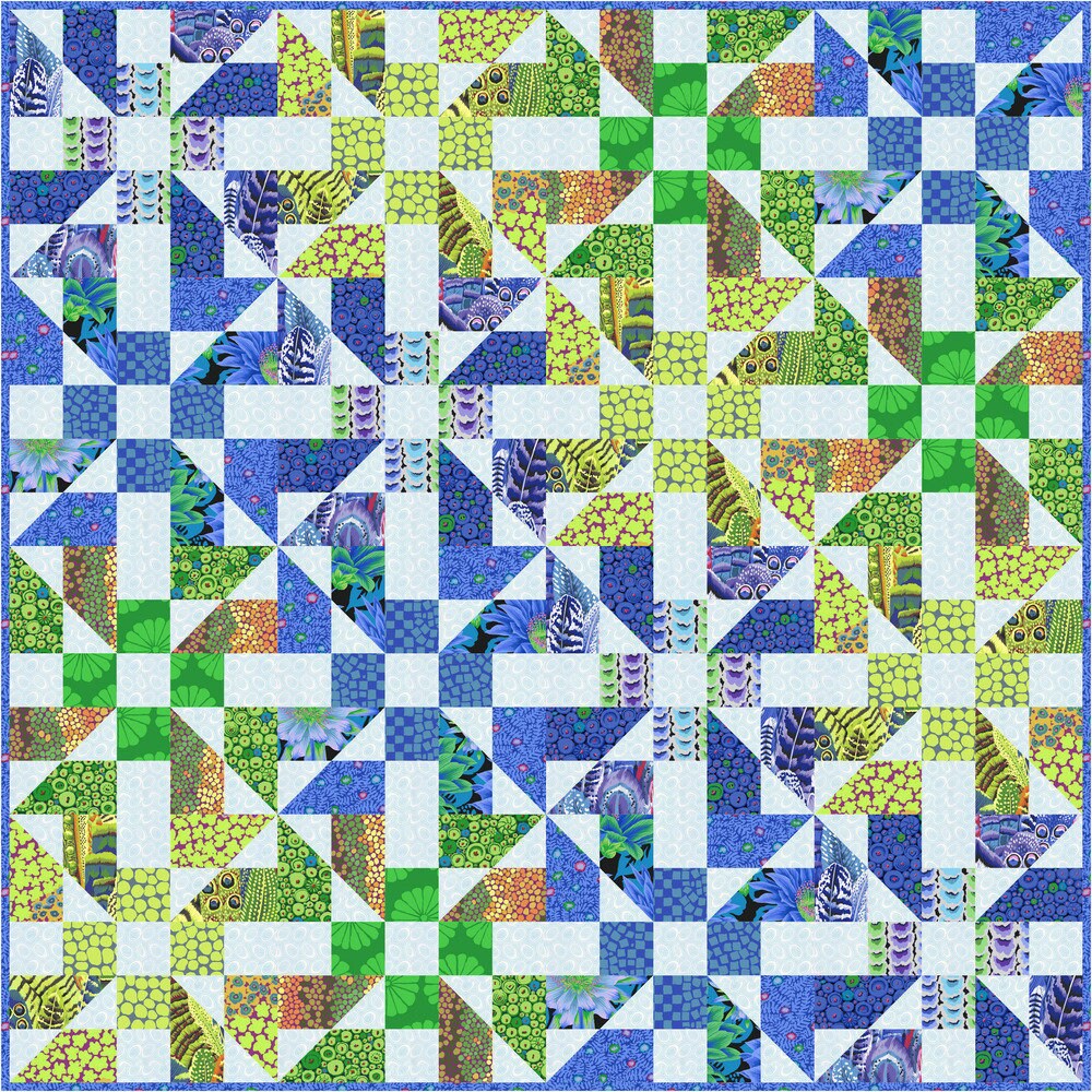 Waterfall Quilt Kit - Etsy