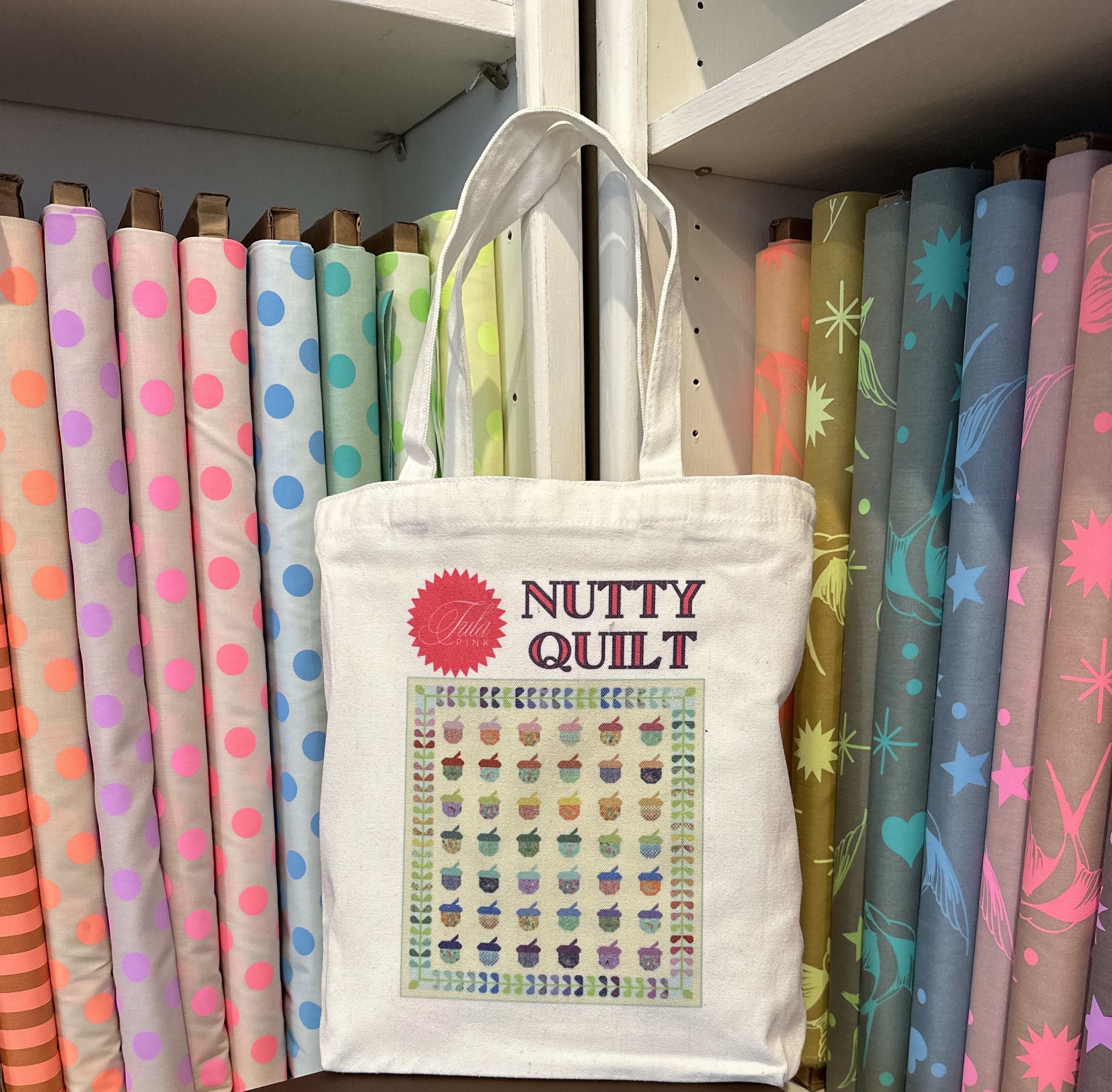 Tula Pink's Nutty Quilt Kit Featuring Tiny Beast Including Tiny Dots ...