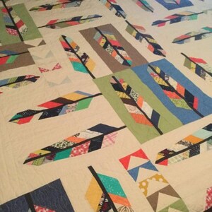 Anna Maria Horner's Feathered Bed Quilt DIGITAL DOWNLOAD PATTERN - Etsy