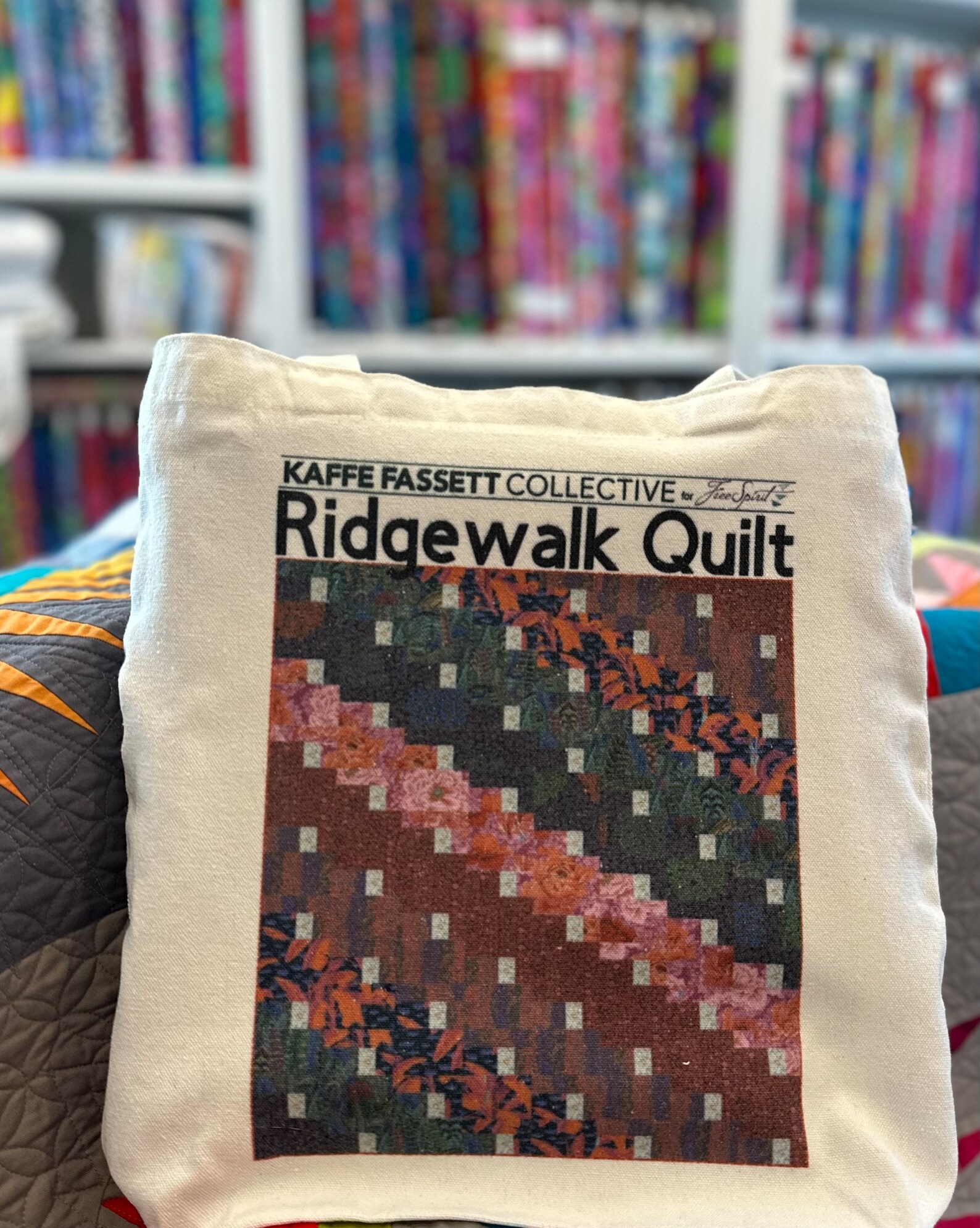 Ridgewalk Quilt Kit Featuring Kaffe Fassett Collective Fabrics, FREE ...