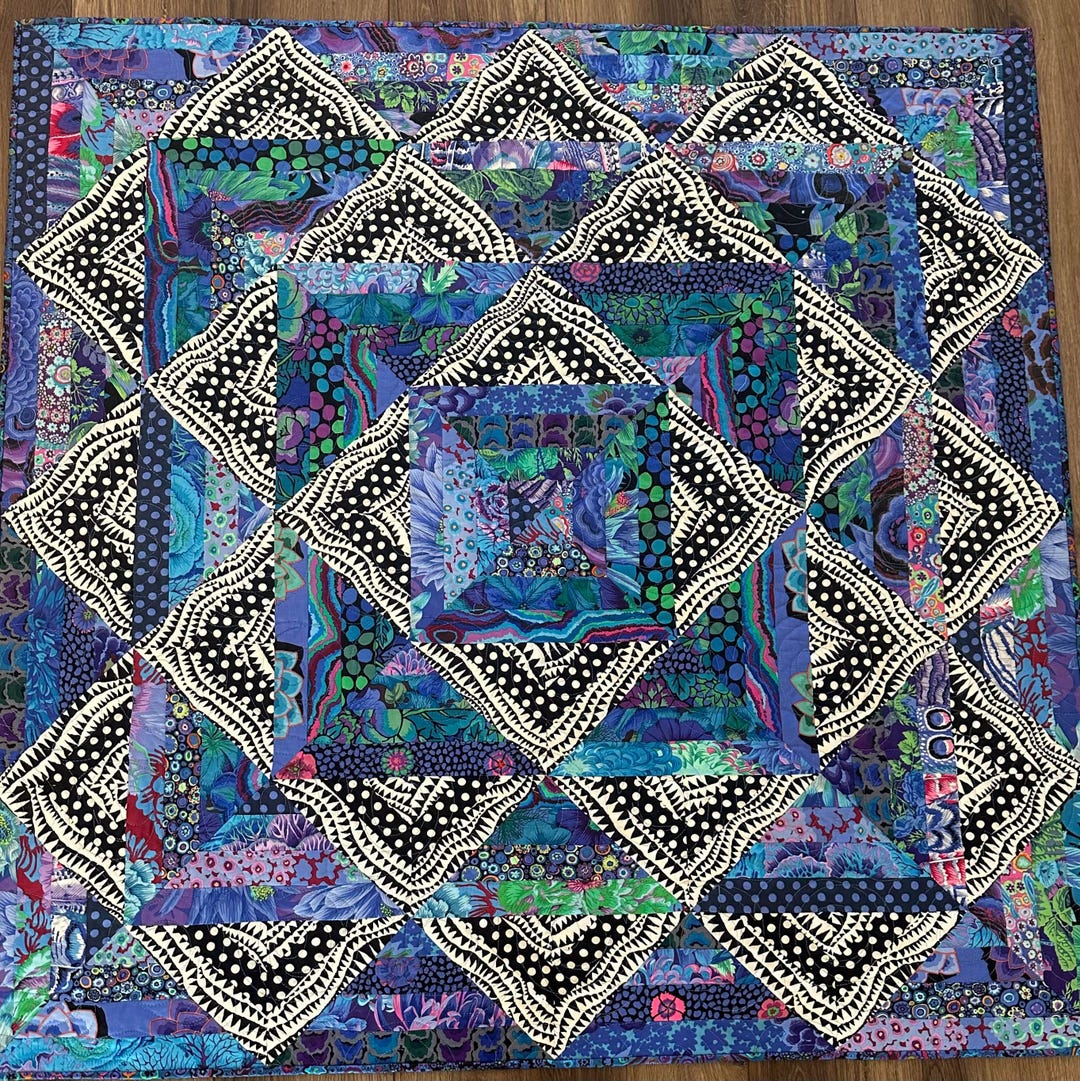 Colourwerx's Paint Box Quilt Kit Featuring Kaffe Fassett Collective ...