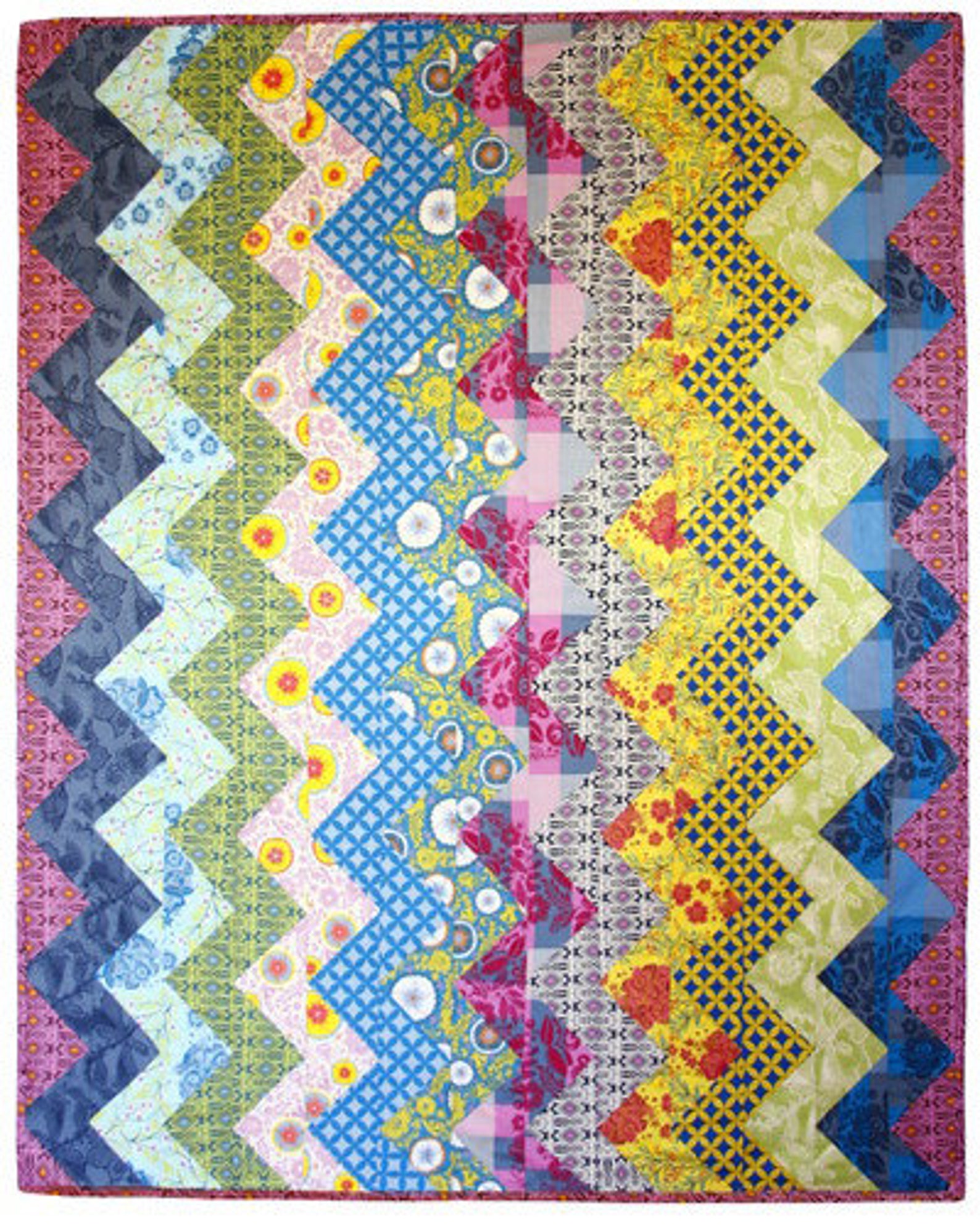 Folk Dance Quilt DIGITAL DOWNLOAD PATTERN by Anna Marie Horner - Etsy
