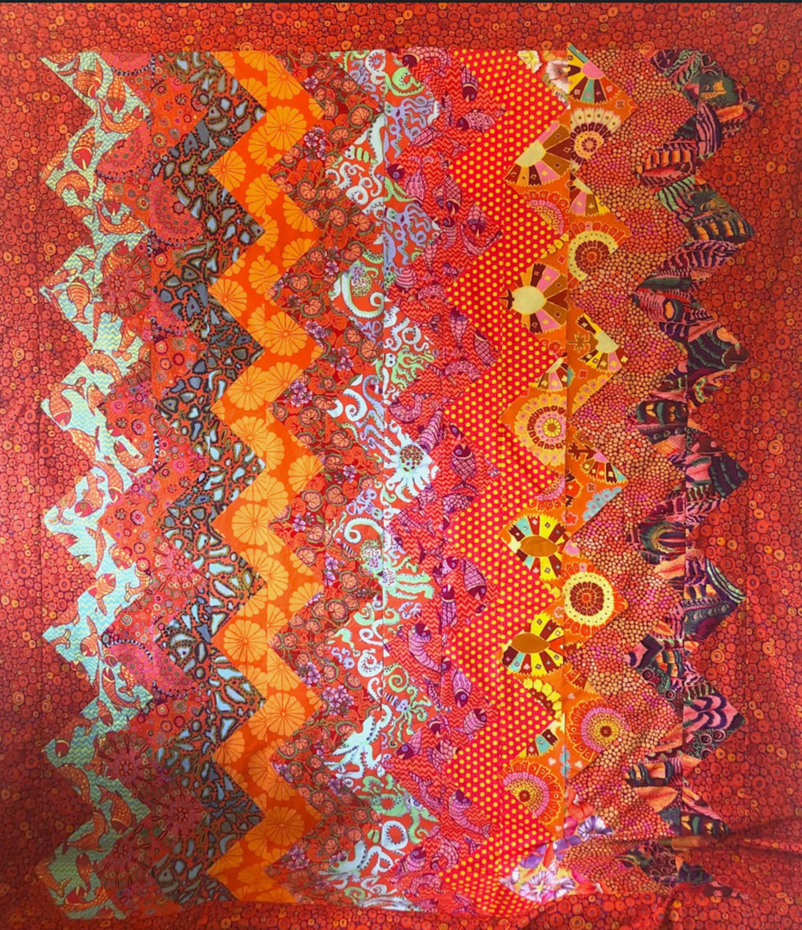 Folk Dance Quilt DIGITAL DOWNLOAD PATTERN by Anna Marie Horner - Etsy