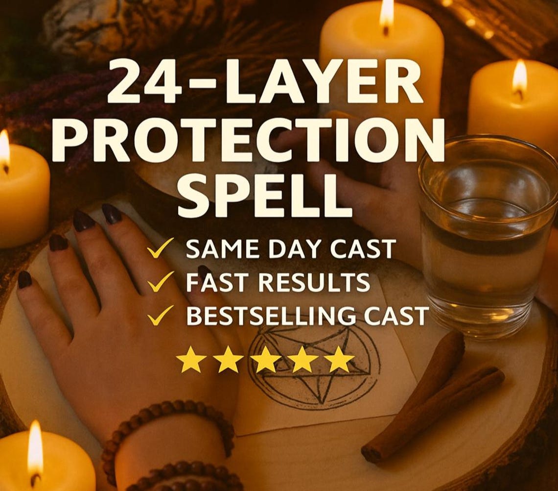 24-layer Protection Spell, Energy Shield, Aura Safeguard - Etsy