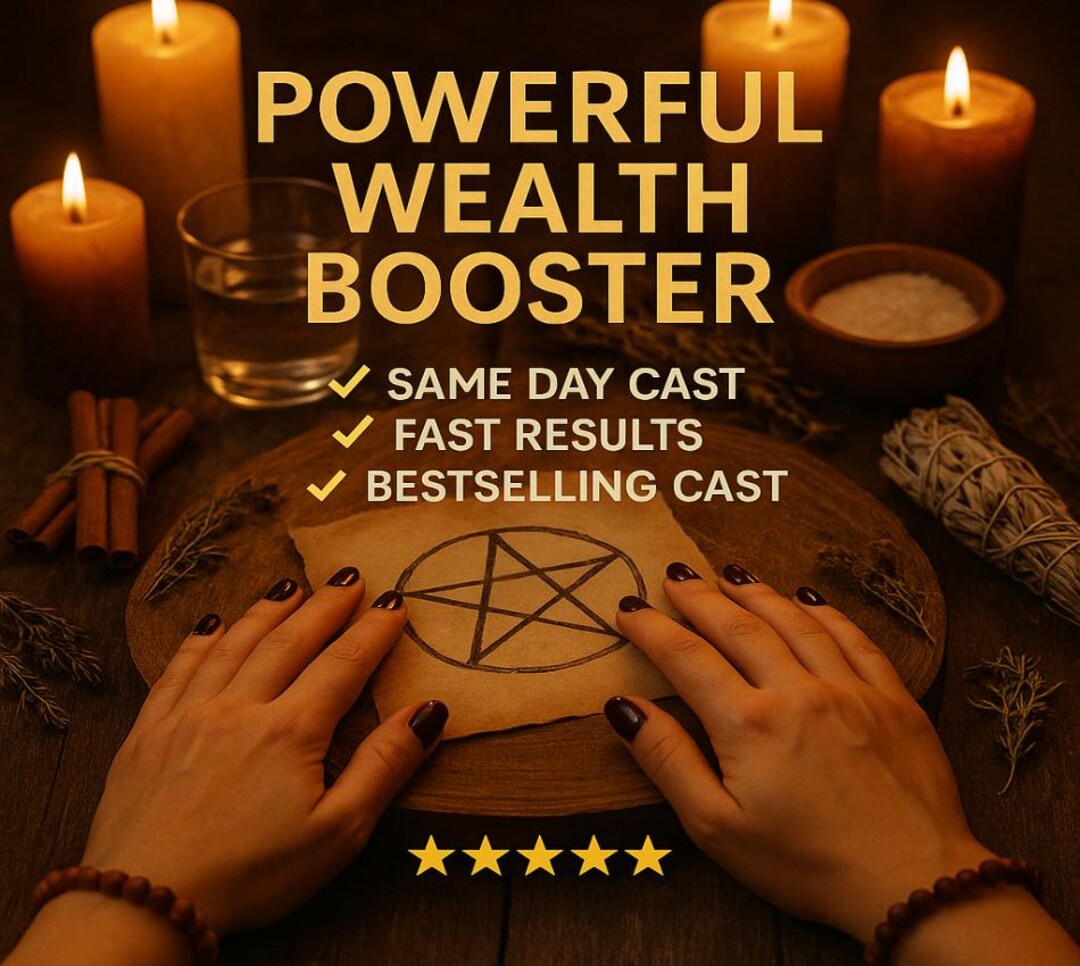 POWERFUL WEALTH BOOSTER, Wealth Spell, Money Attraction, Prosperity ...