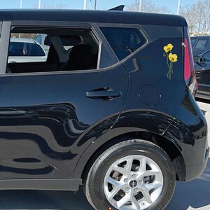 Beautiful Yellow Poppy Decal for Your Car or Truck or Whatever - Etsy