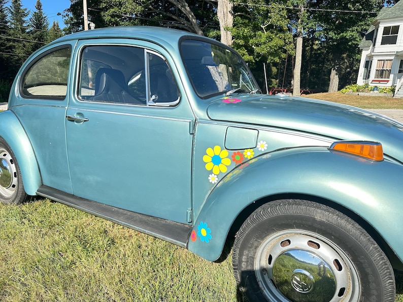Hippie Flower Power Decals - Etsy