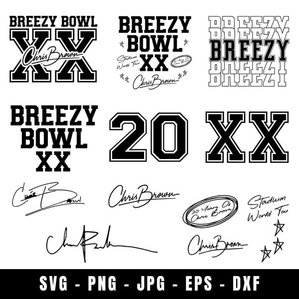 Chris Brown Signature Png - Etsy