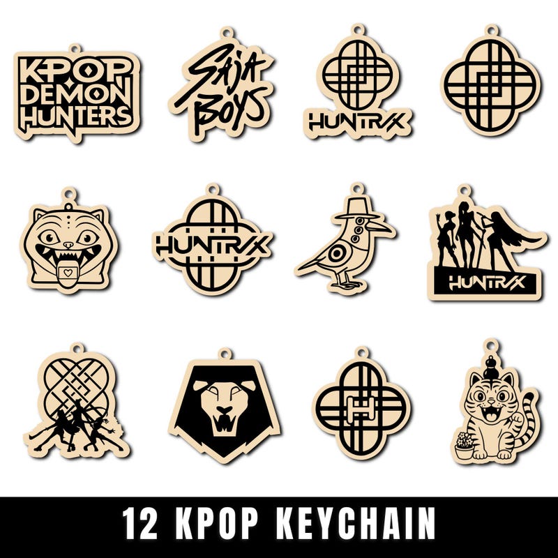 Kpop demon hunters key - Etsy México