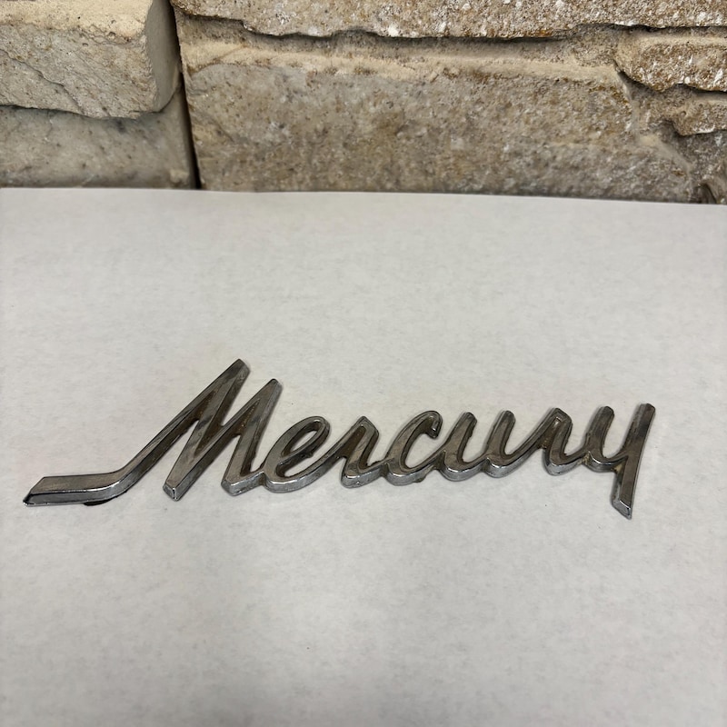 Vintage Mercury Emblem - Etsy