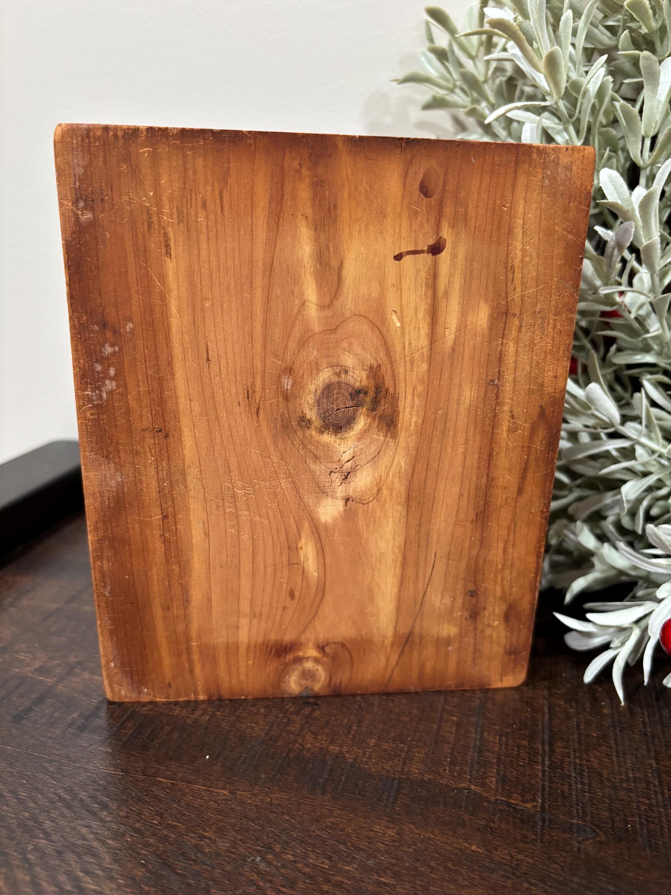 Vintage Wooden Cedar Box - Etsy