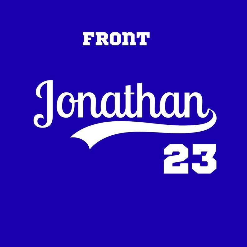 Customizable Soccer Jersey Design Template: Editable Name & Number ...