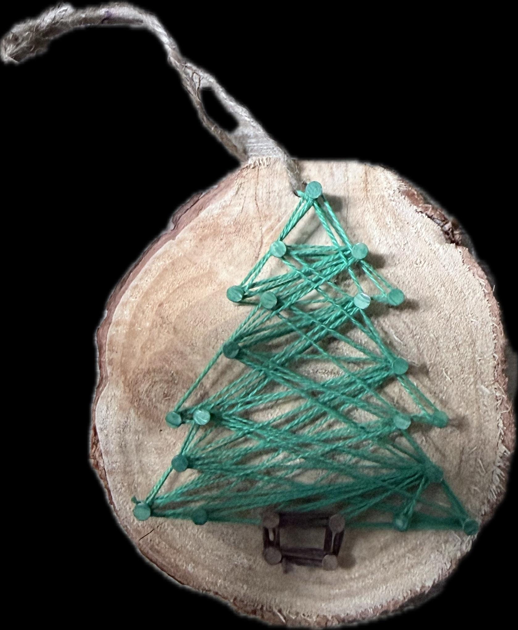 Christmas String Art Ornaments - Etsy