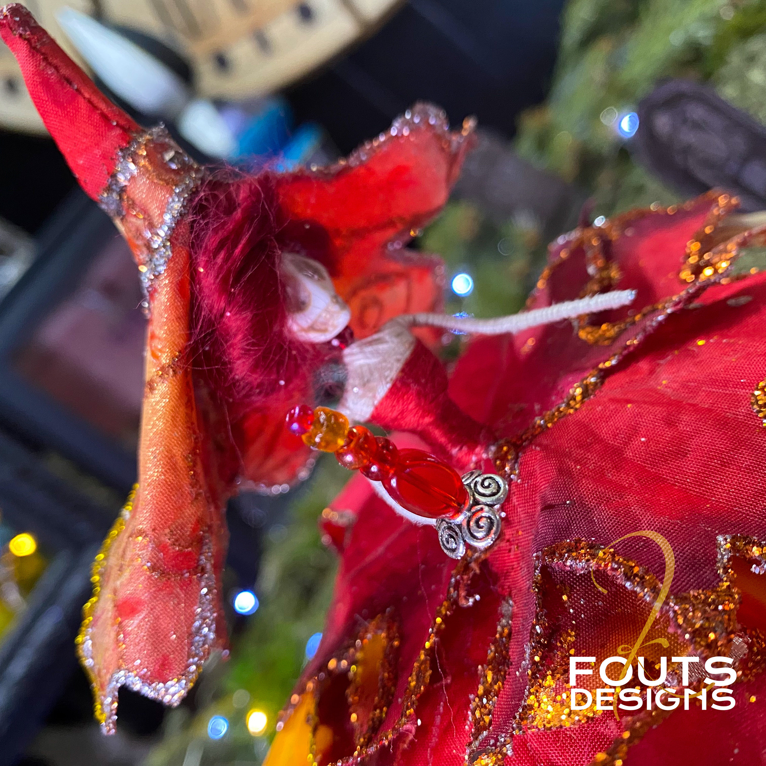 Upcycled Grave Maple Leaves Goth Dead Fairy Witch Doll - Etsy