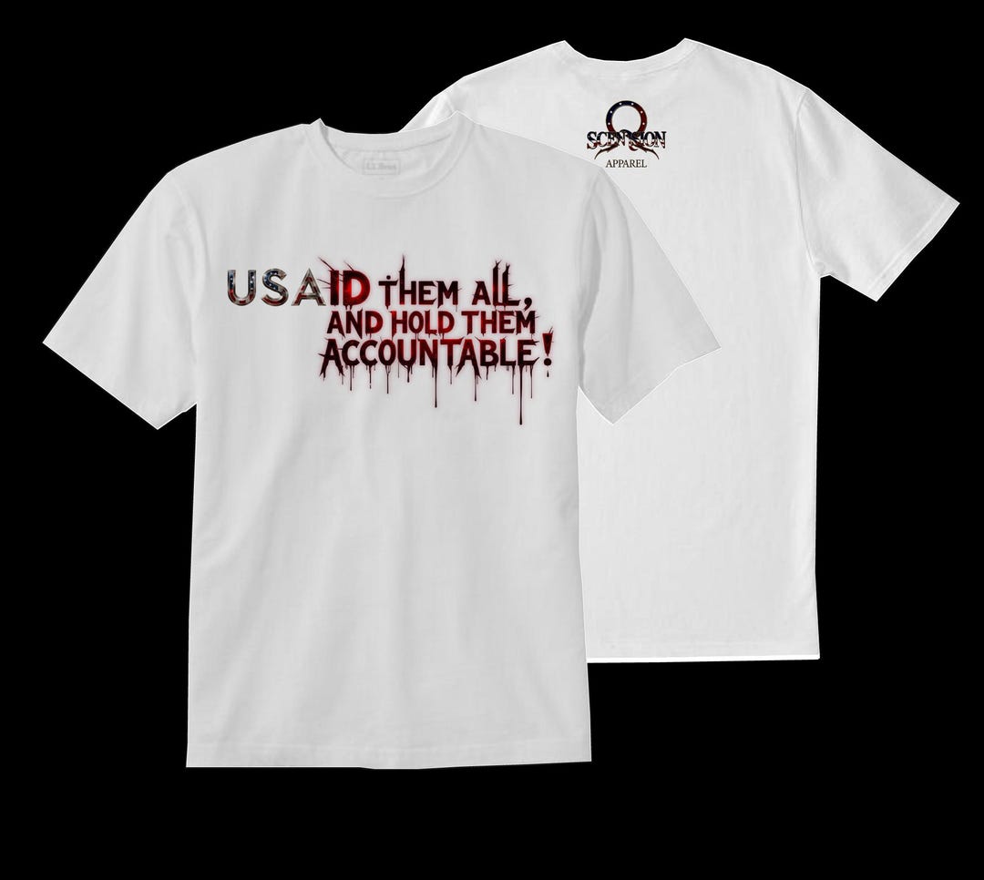 USAID Transparency T-shirt: Hold Them Accountable - Etsy