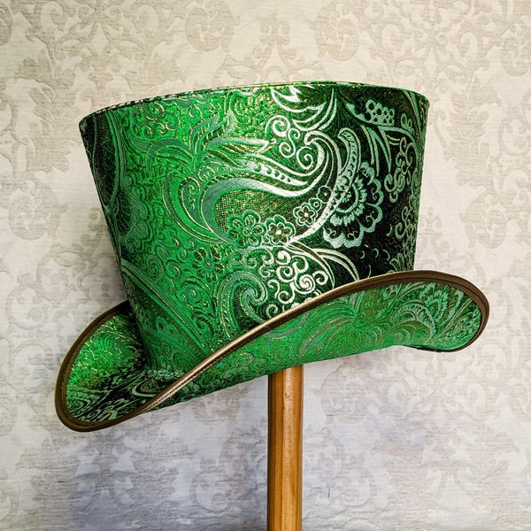 Green Top Hat - Etsy