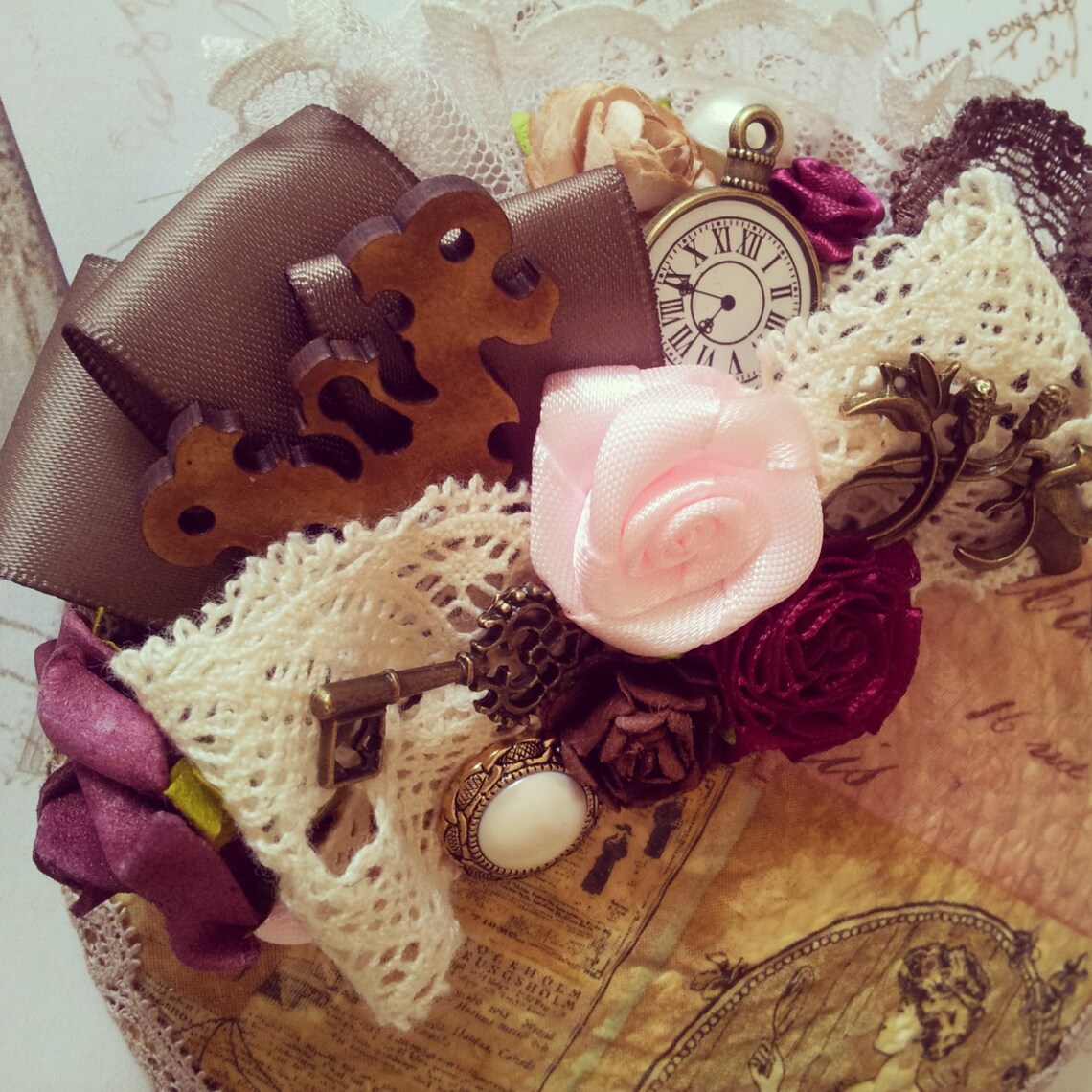 Steampunk Fascinator Roaring 20s Springtime Fascinator - Etsy