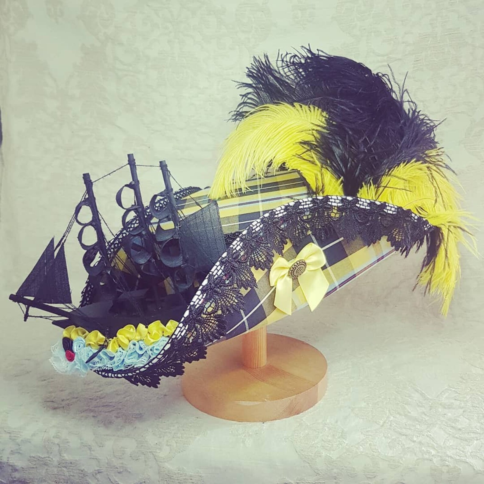 Tricorn Hat, Pirate Tricorn, Pirate Hat, Pirate Costume, Steampunk ...