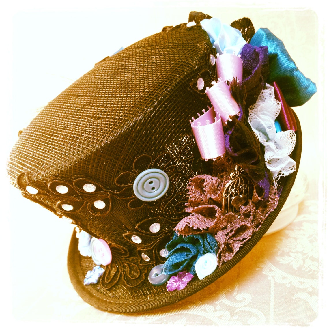 CUSTOM Midi Top Hat Mini Top Hat Halloween Hat Made to - Etsy UK