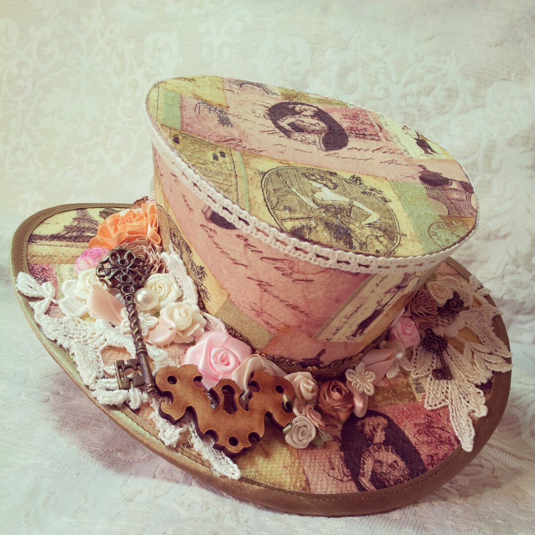 Riding Top Hat Steampunk Burlesque Rockabilly Retro - Etsy