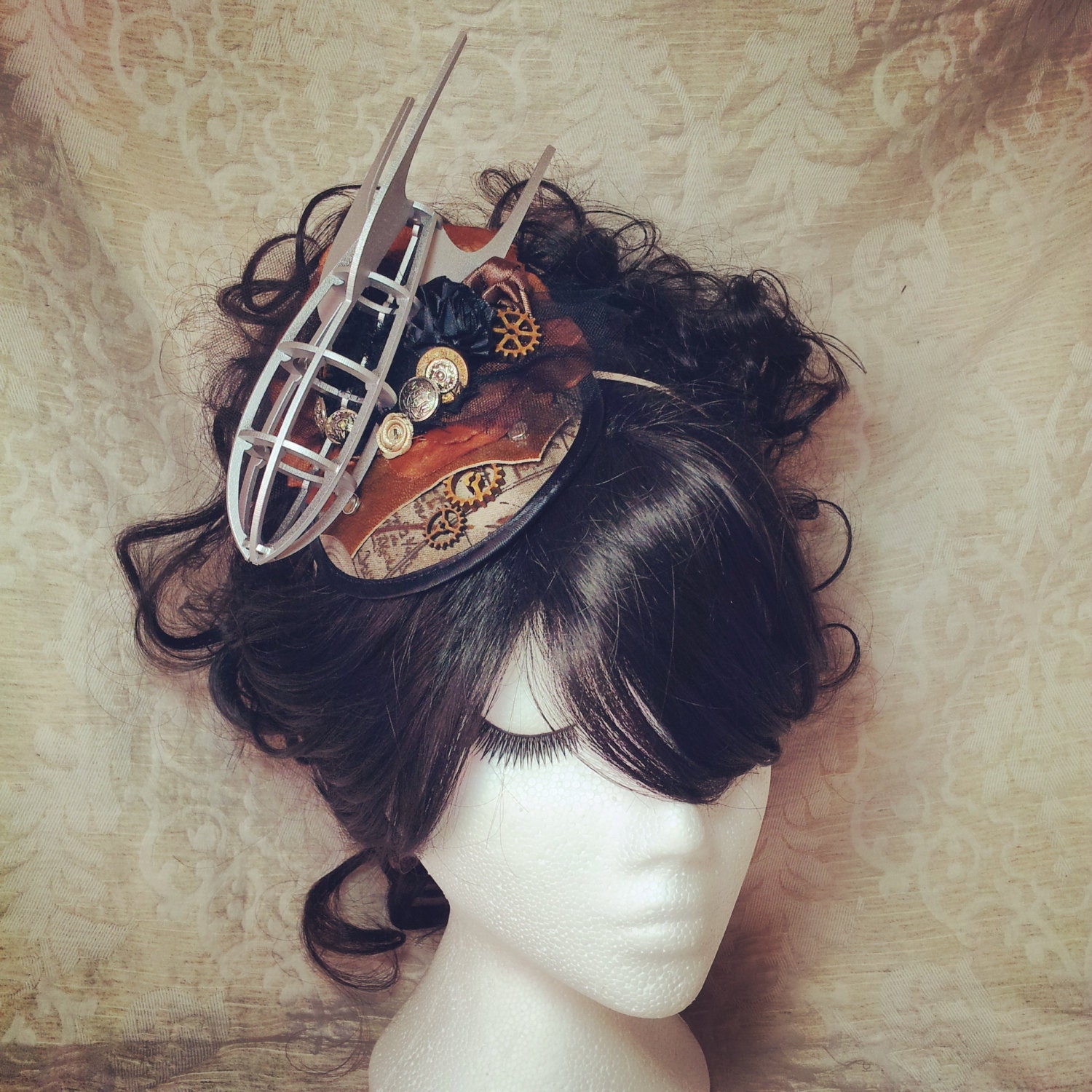 Steampunk Fascinator Steampunk Headband Steampunk Hat | Etsy UK