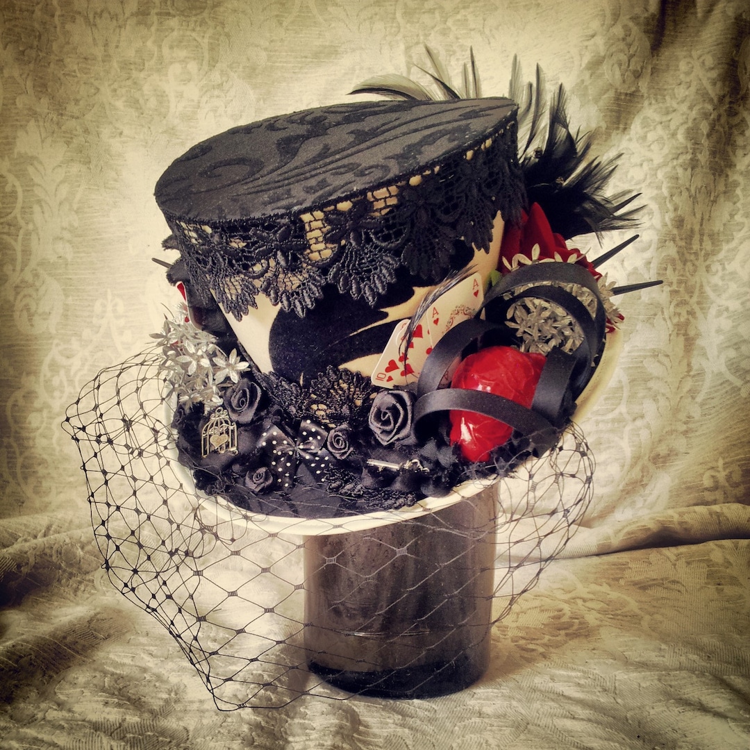 CUSTOM Midi Top Hat, Mini Top Hat, Halloween Hat, Made to Order Midi ...