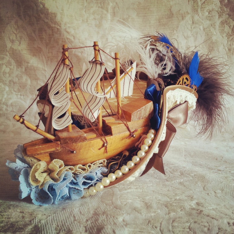 Tricorn Hat for Festivals and Re-enactment, Rococo Hat, Marie ...