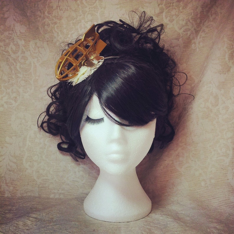 Steampunk Fascinator, Steampunk Headband, Steampunk Hat, Fascinator ...