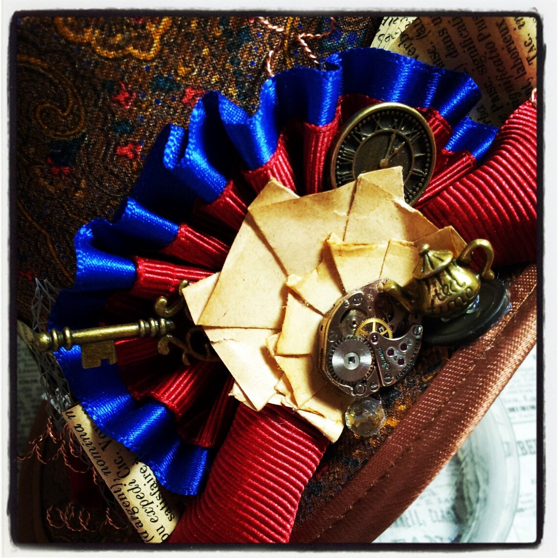 Circus Hat Ringmaster Hat Mini Top Hat Carnival Hat Mardi | Etsy