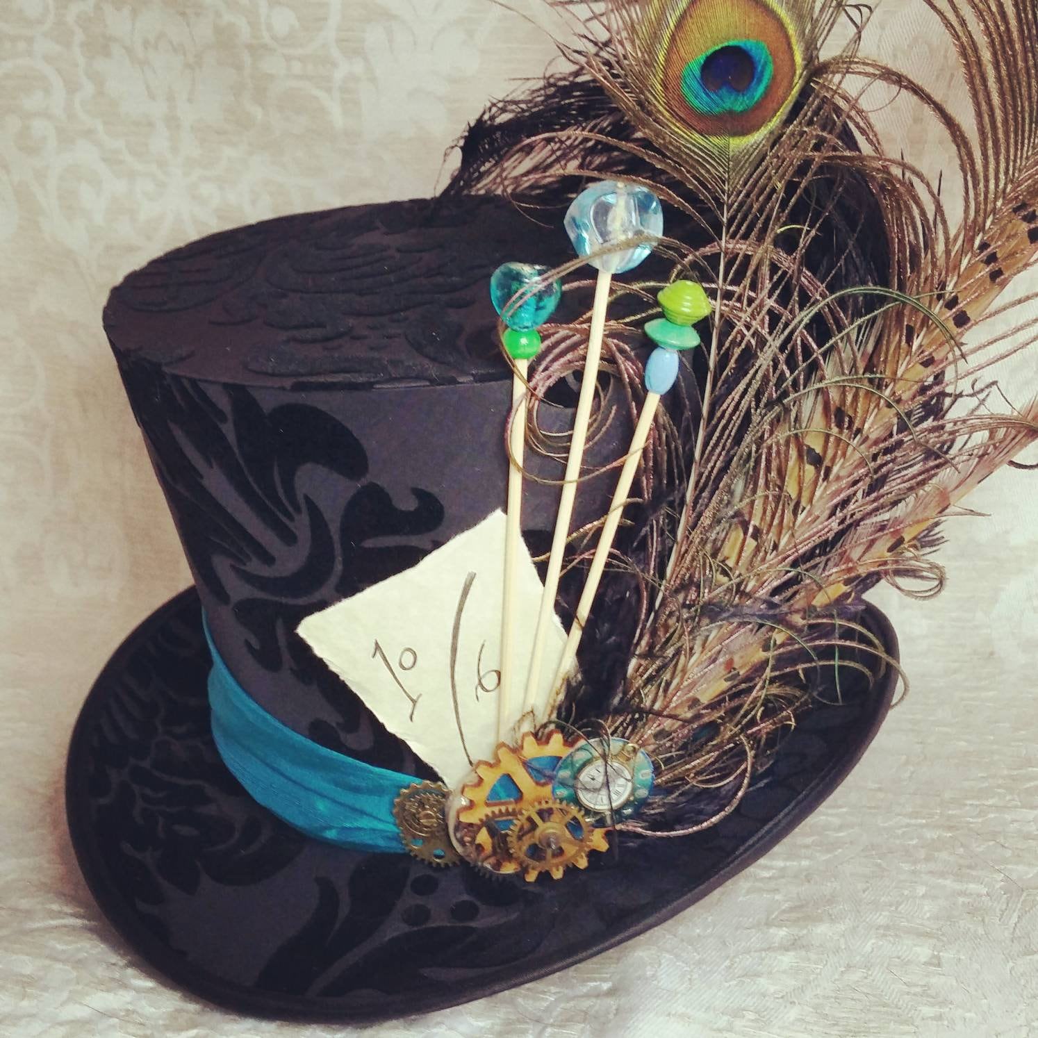 Steampunk Hat Full Size Top Hat Mad Top Hat Custom Top Hat | Etsy