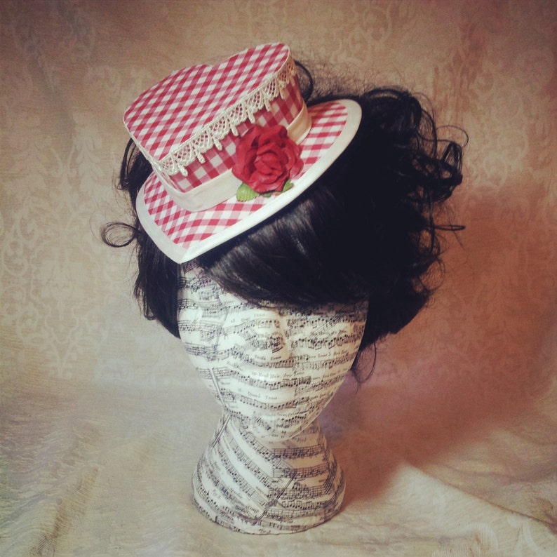 Heart shaped hat Burlesque outfit Kawaii fashion Occasion | Etsy