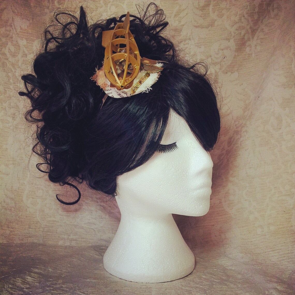 Steampunk Fascinator, Steampunk Headband, Steampunk Hat, Fascinator ...
