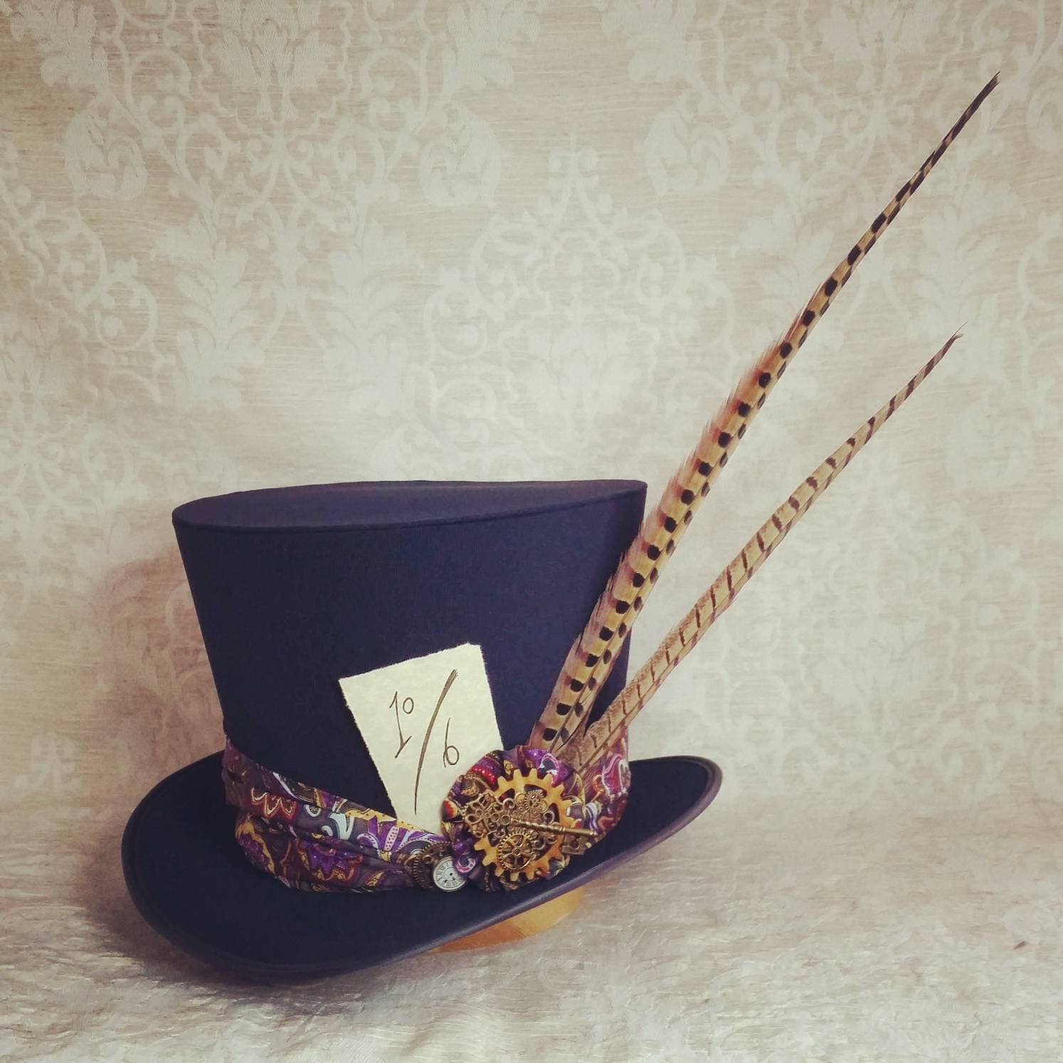 Steampunk Hat Full Size Top Hat Mad Top Hat Custom Top Hat | Etsy