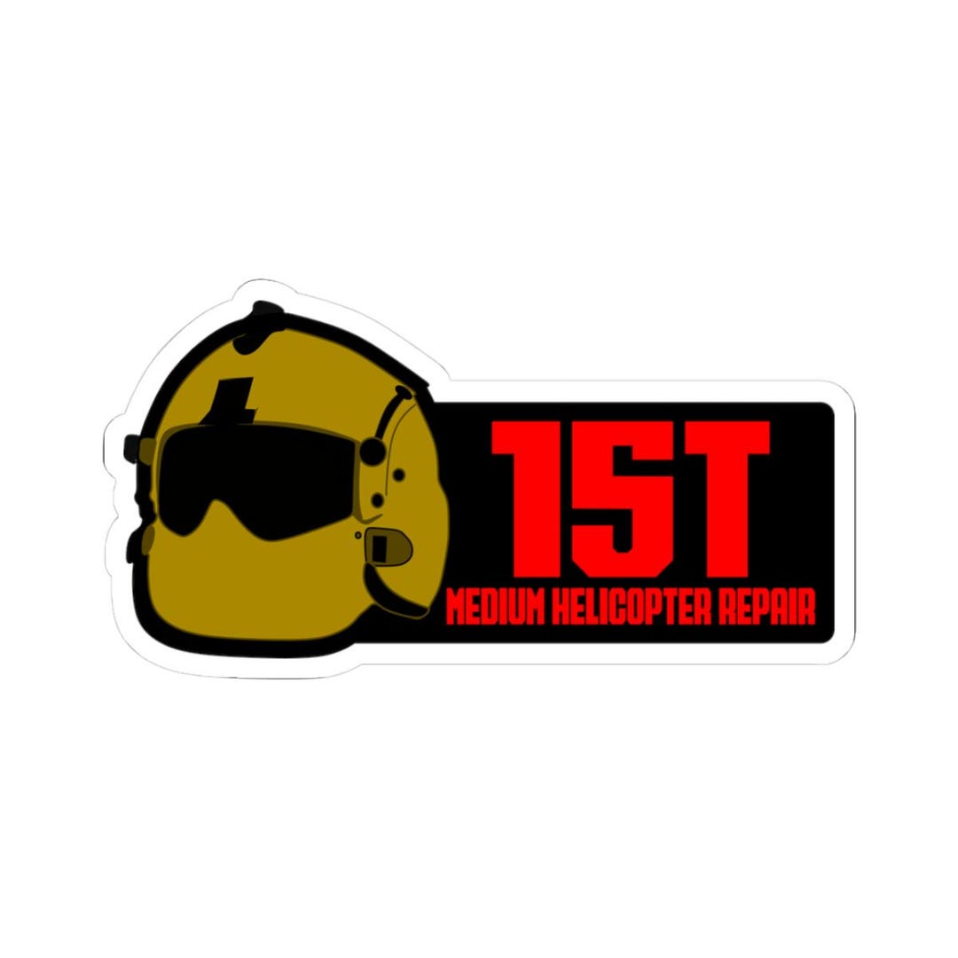 15T MOS, ARMY, Military-themed Kiss-cut Stickers, Helicopter Repair ...